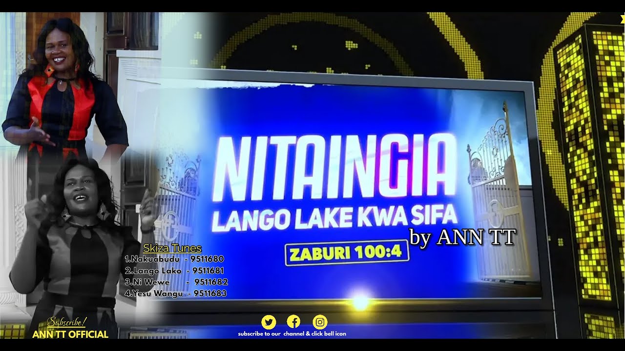 NITAINGIA LANGO By ANN TT - YouTube