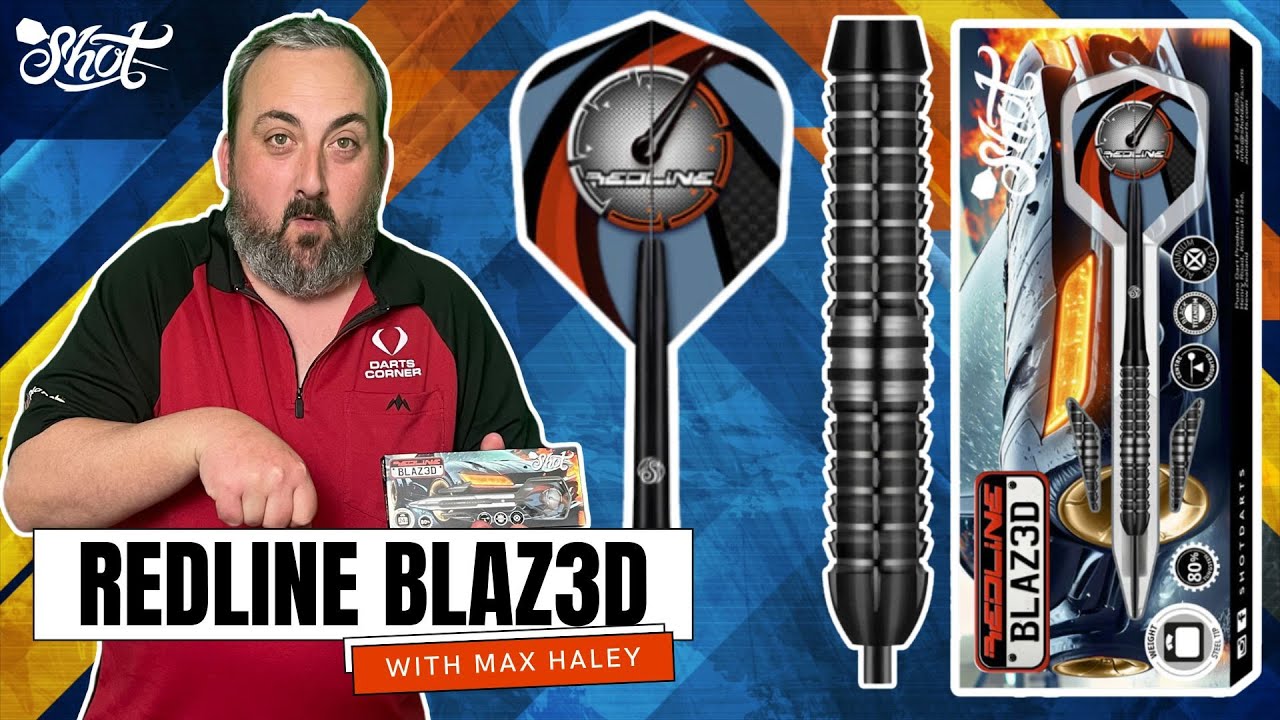 BLAZ3D REDLINE SHOT DARTS REVIEW WITH MAX HALEY - YouTube