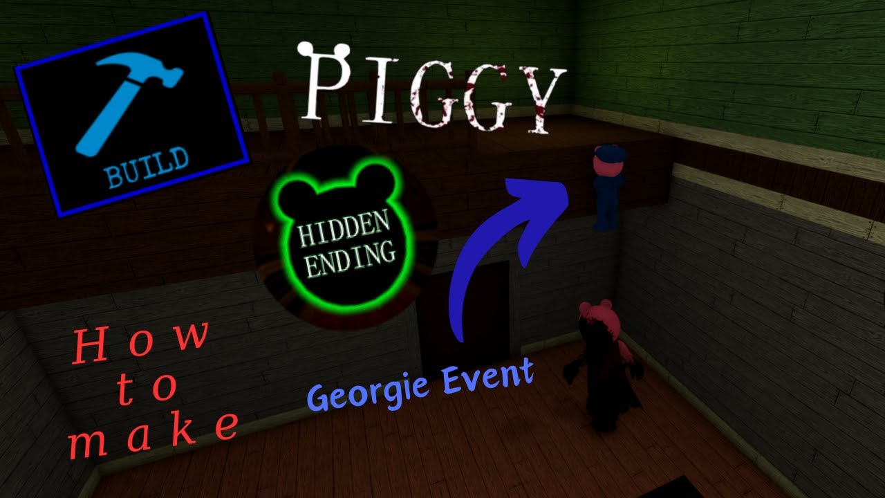 Piggy Build Mode In Hidden Ending | Georgie Tutorial - YouTube