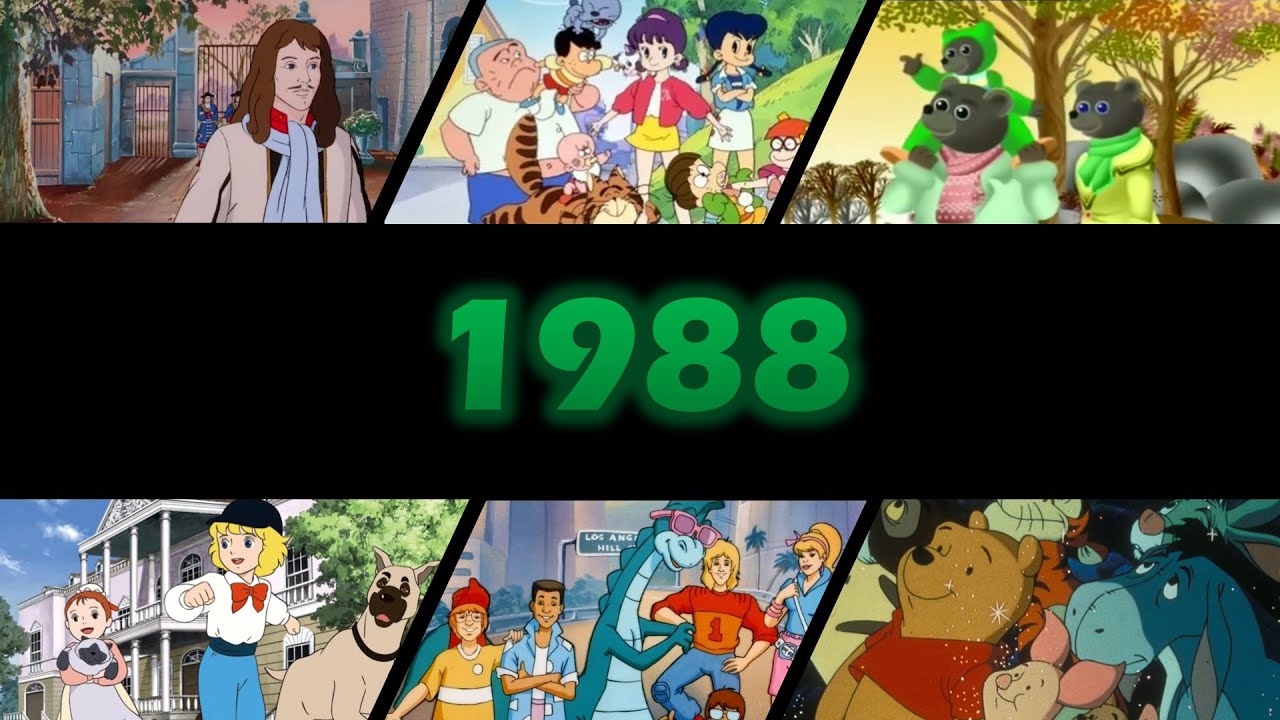 Génériques Dessins Animés - 1988 - YouTube