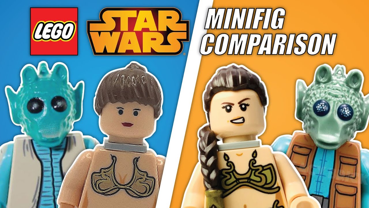 The Evolution of LEGO Star Wars Minifigs - YouTube