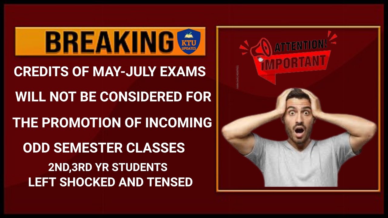 😱KTU MINIMUM CREDIT SYSTEM (2019 SCHEME) IMPORTANT😲 - YouTube