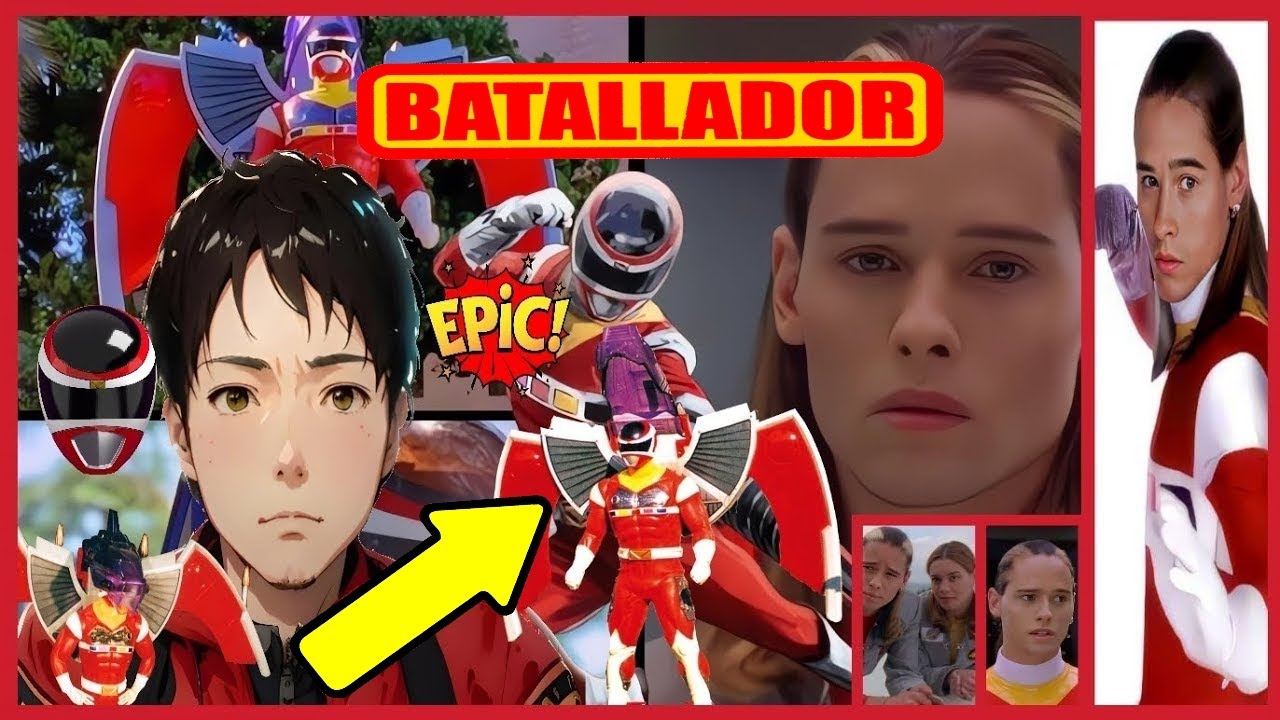 Power Rangers En el Espacio Batallador de Andros Red ranger El mas ...