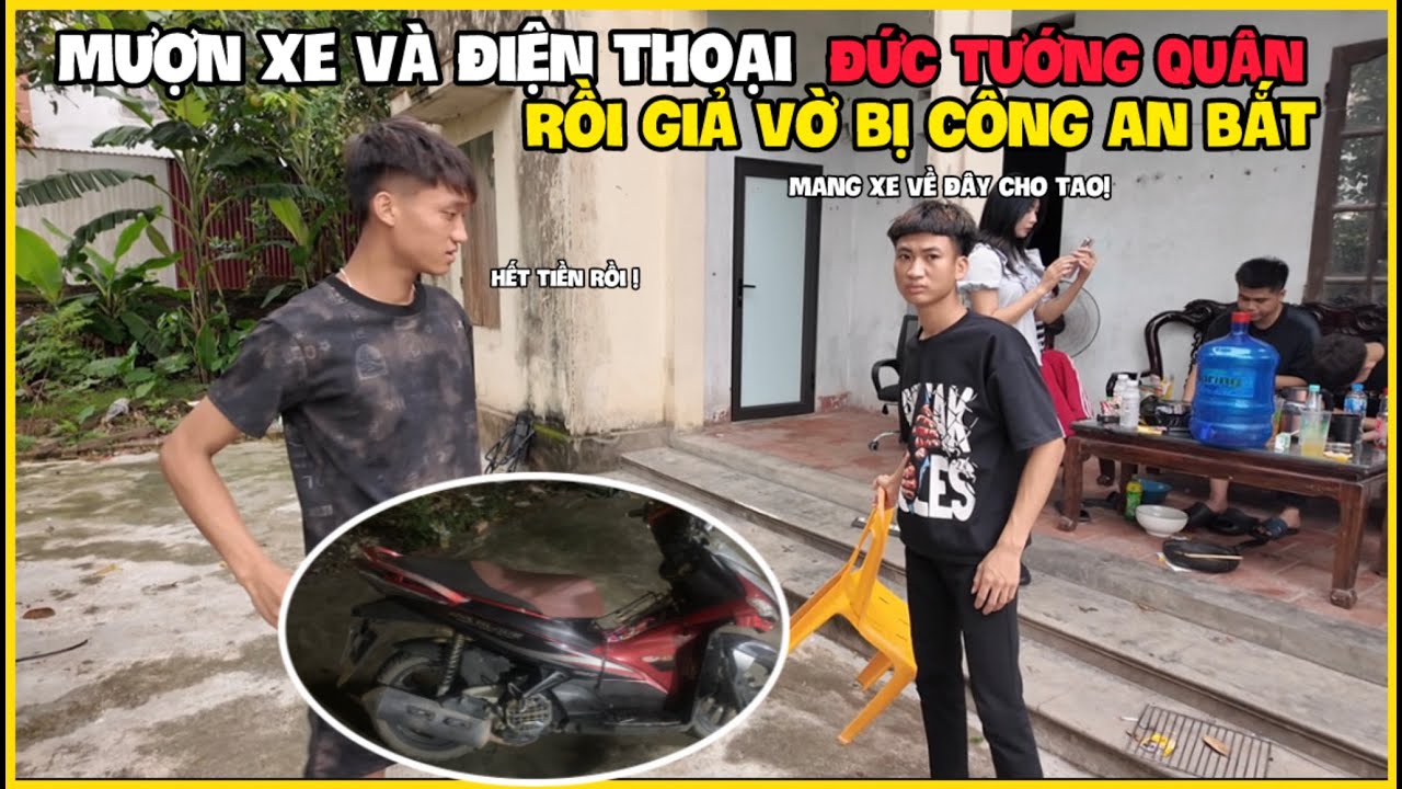 Khánh Kem TV | Troll Mượn Xe Máy Và Điện Thoại Đức Tướng Quân Rồi Biến ...