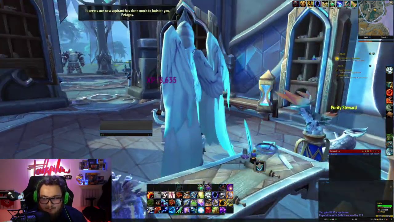 Expení WOW Shadowlands Level 53 - YouTube