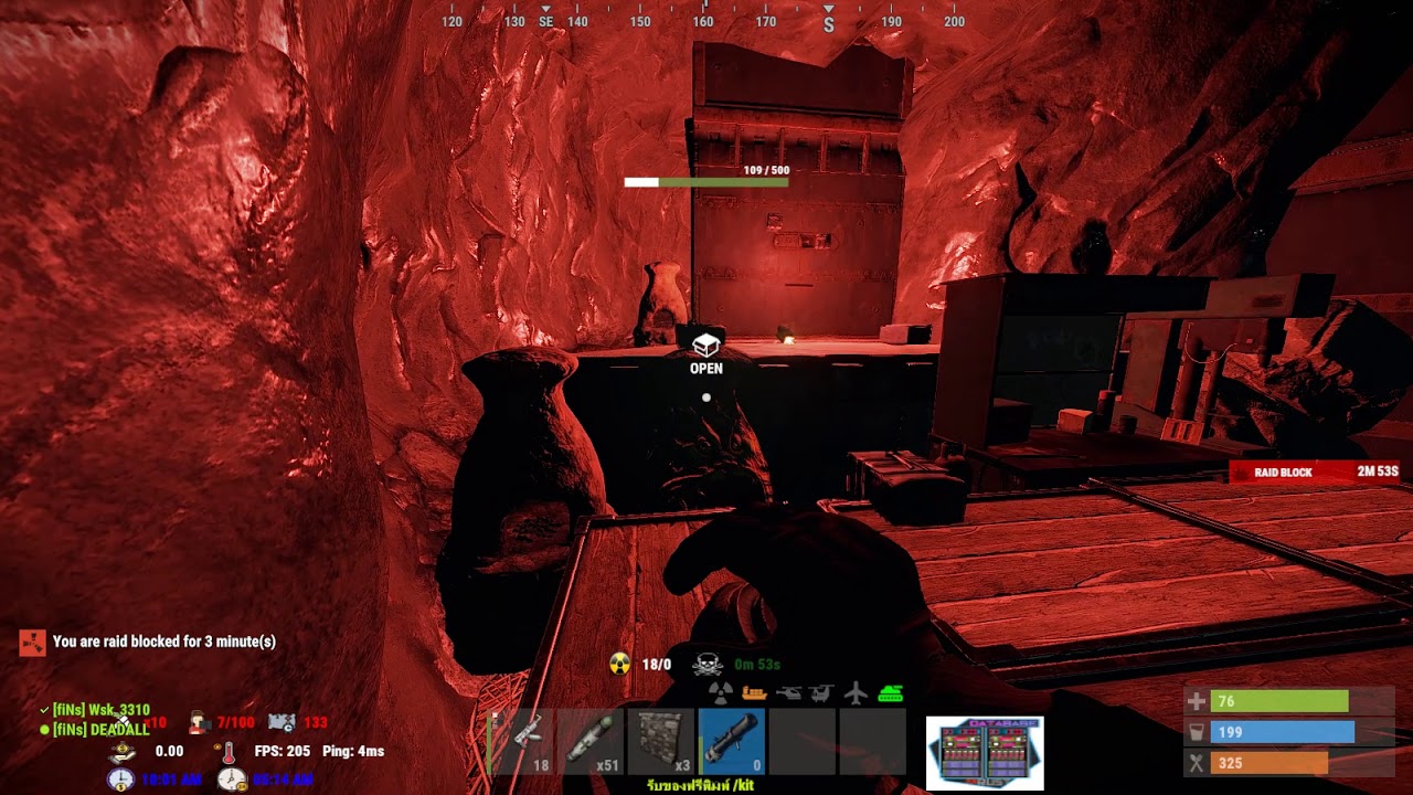 RUST raid off clan 191 - YouTube