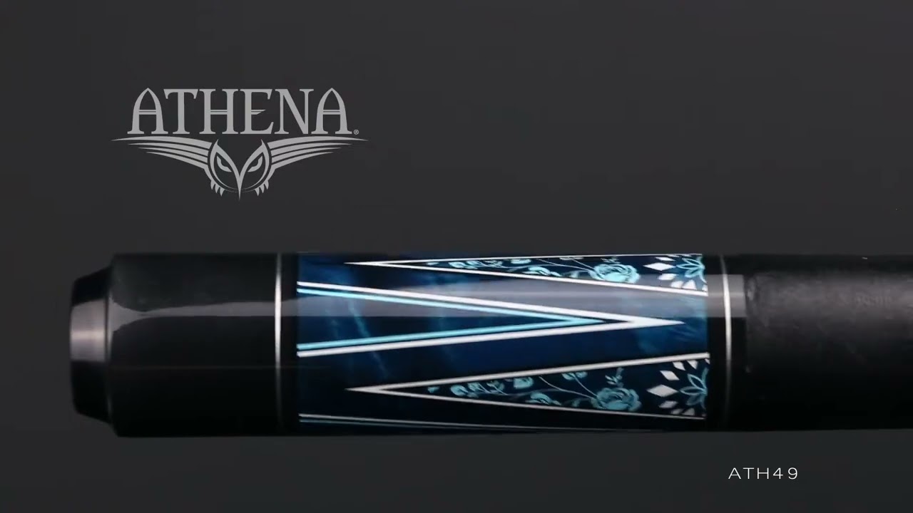 Athena ATH49 Pool Cue - HD Rotating 360 Degree Wide View - YouTube