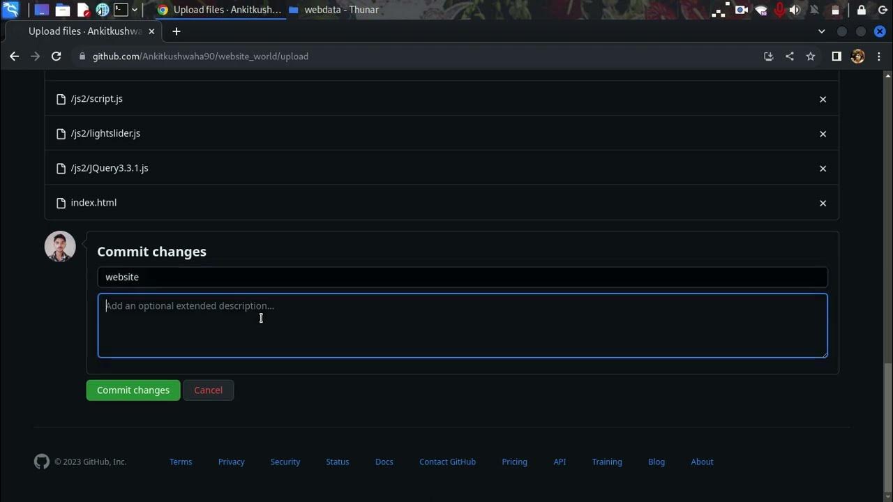 How to publish website on github.com - YouTube