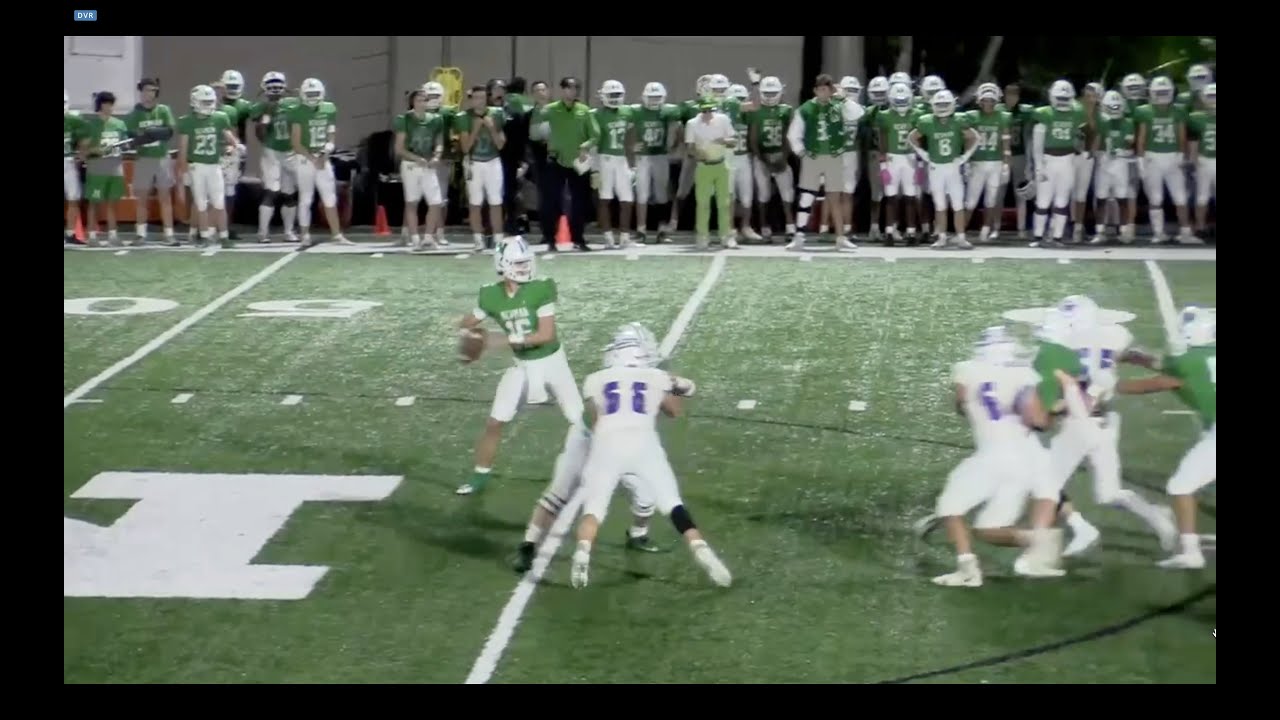 Arch Manning 3 insane throws on Senior Night - YouTube