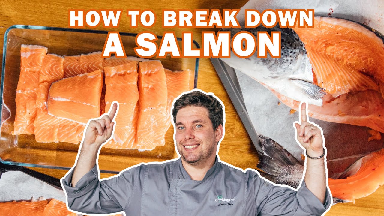 How to break down a SALMON | quick and easy!🍽️ - YouTube