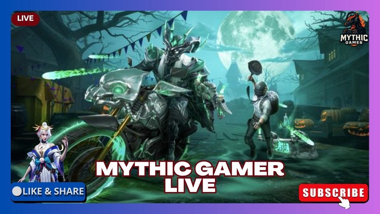 Mythic gamer Live 👑 Sunday Chicken Dinner Party – Full Power Gameplay # ...