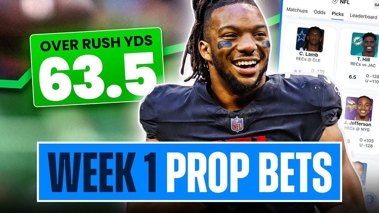 Top 15 NFL Week 1 Player Prop Bets, Picks and Predictions (2024) - YouTube