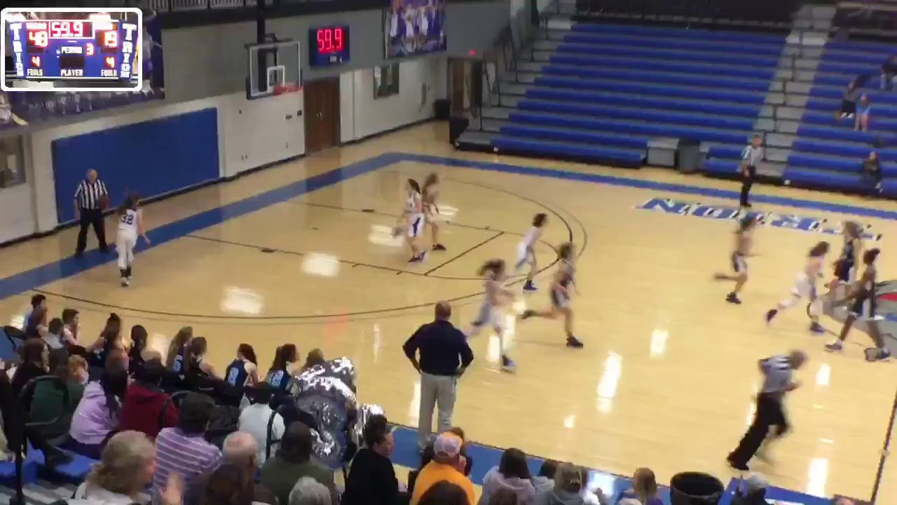 Girls Basketball Senior Night- Trion VS North Cobb Christian - YouTube