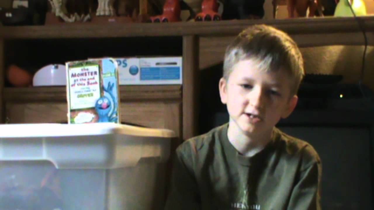 Williams book report #1- GROVER. The Monster at the end of this book ...