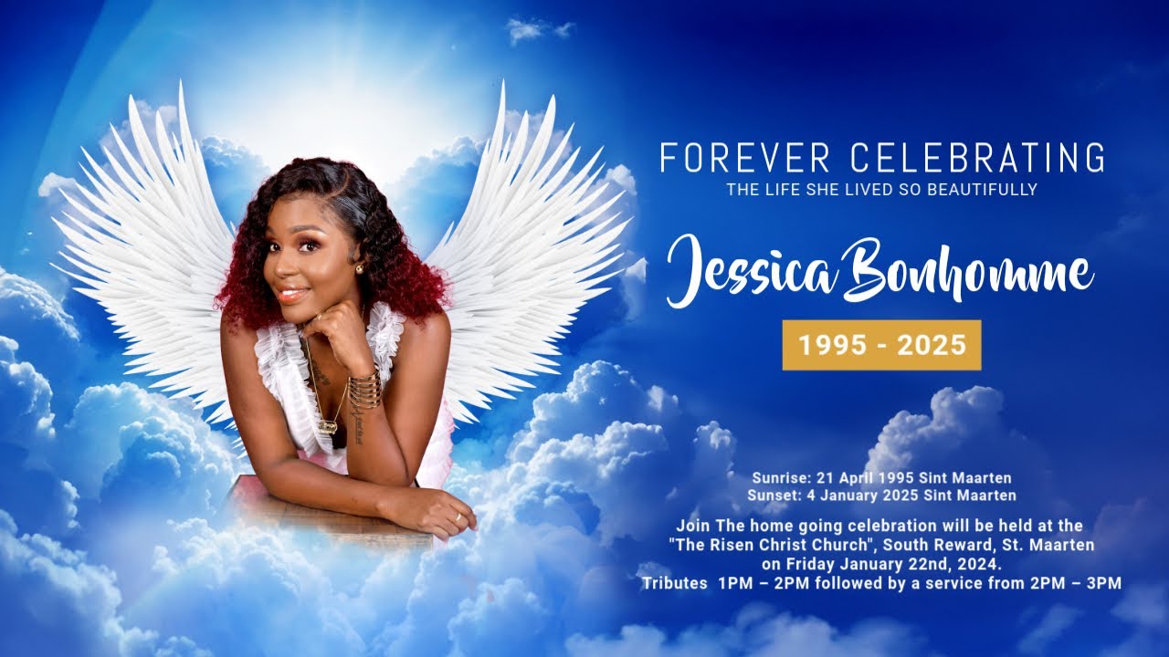 Celebrating the Beautiful Life of Jessica Bonhomme | Live Funeral ...