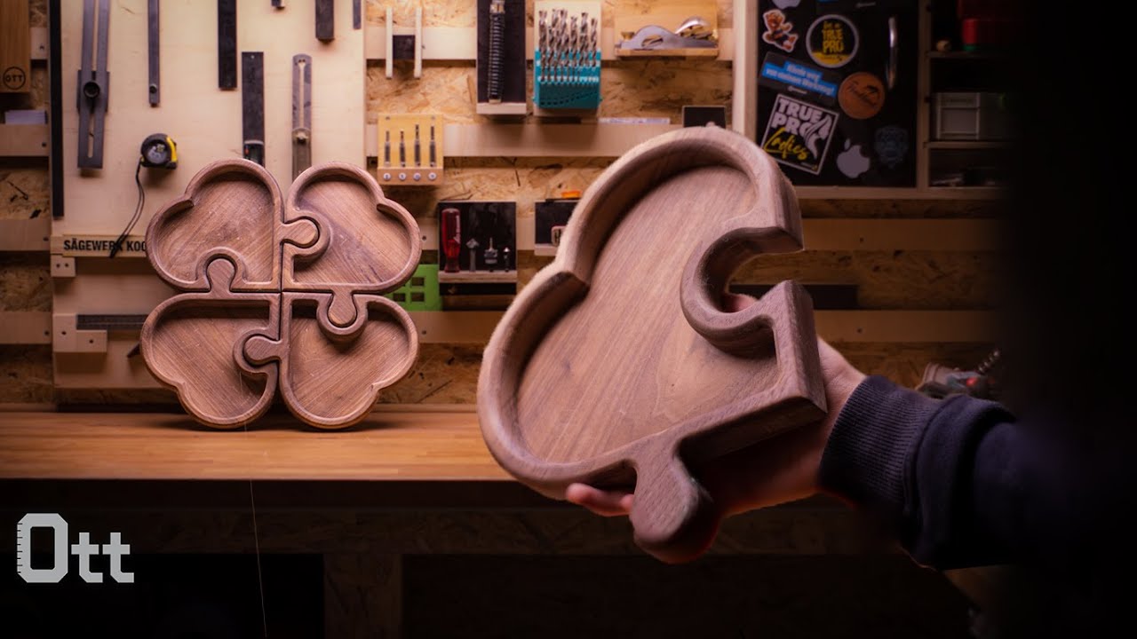 Einfaches DIY Puzzle I Ott-DIY - YouTube