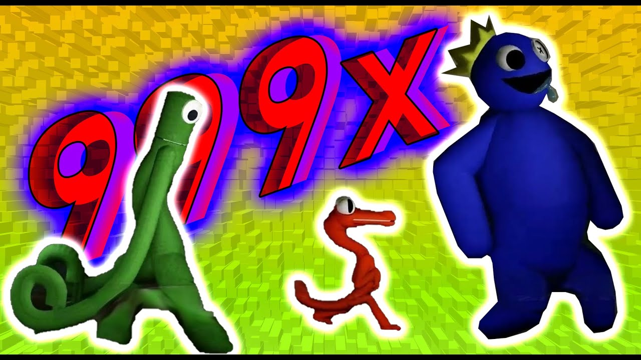 Dr Livesey Walk Rainbow Friends | 999x speed - YouTube