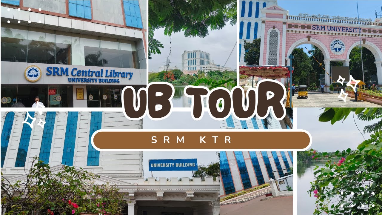 University Building Tour | SRM KTR 🏫📚 | Central Library - YouTube