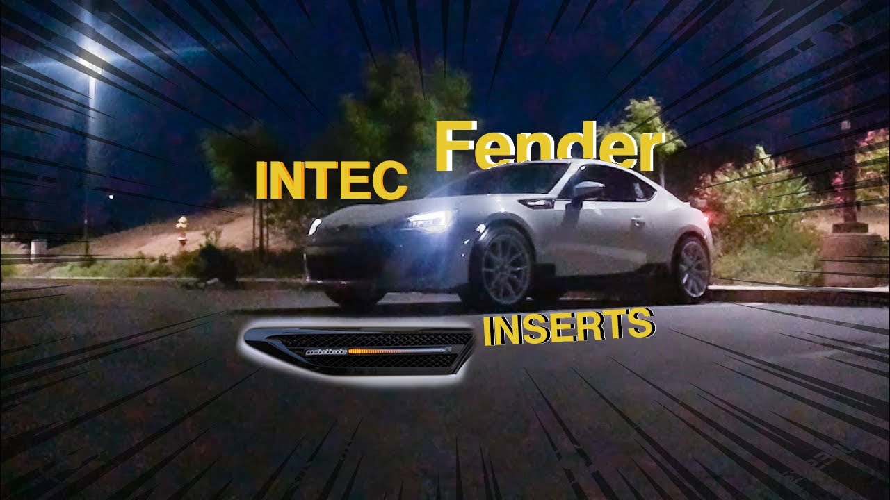 Installing Intec fender turn signals on my BRZ | Japan parts | - YouTube