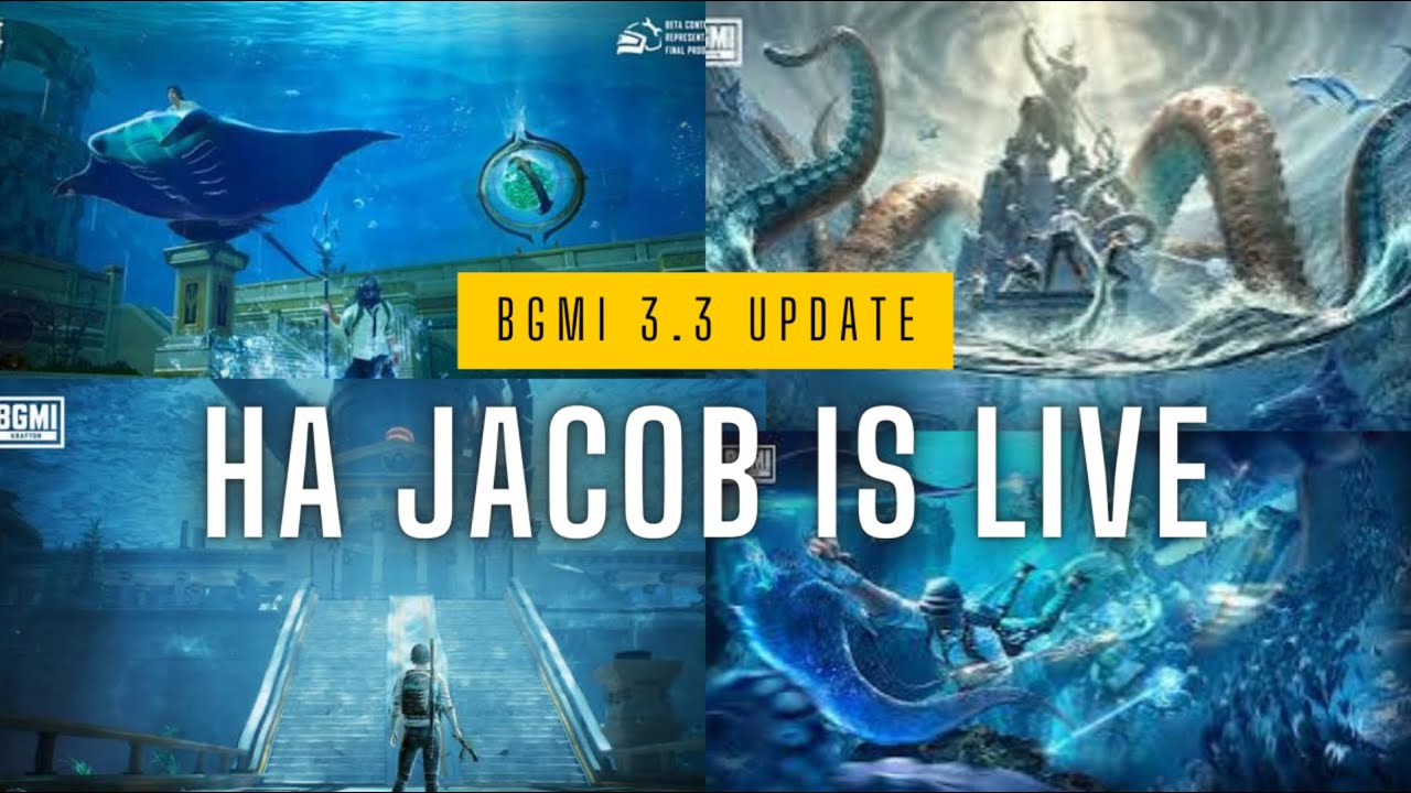 BGMI Live Stream with Jacob | Exploring BGMI 3.3.0 update | Battelground Mobile India - YouTube