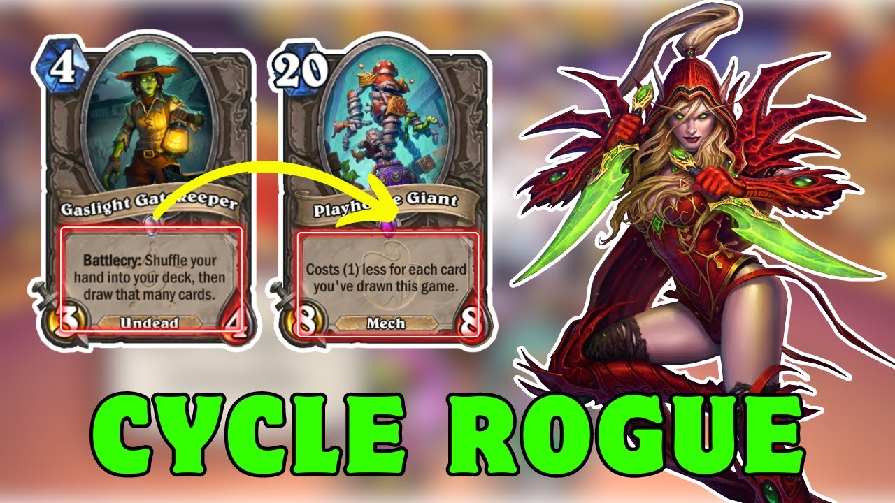 Best CYCLE ROGUE Deck to Climb Today Hearthstone: Whizbang’s Workshop ...