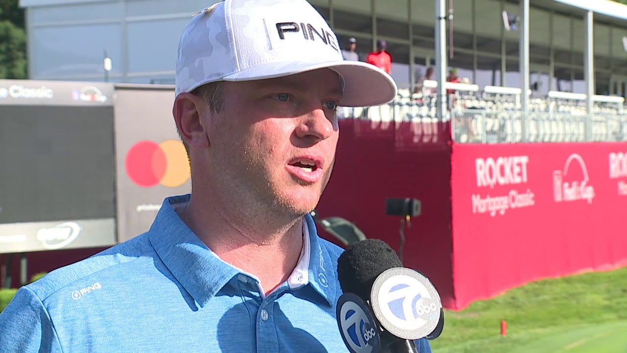 Nate Lashley emotional in discussing first PGA Tour win at Detroit's ...