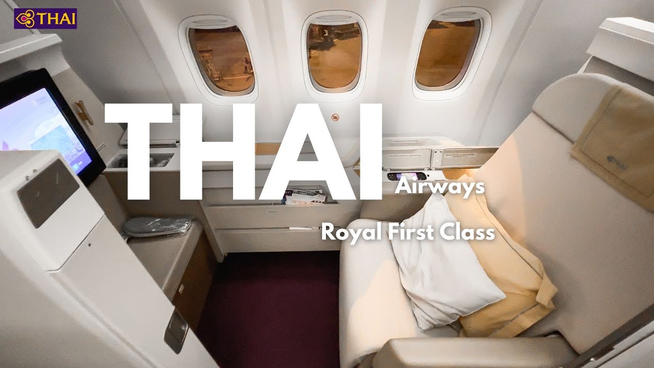 Amazing Thai Airways Royal First Class Suite on Boeing 777 | Full ...