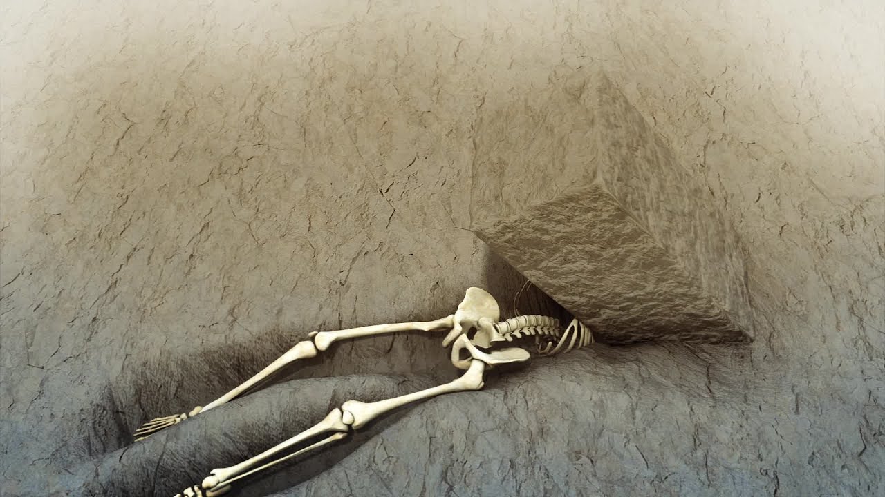 Archaeologists uncover skeleton of man crushed while fleeing Pompeii ...