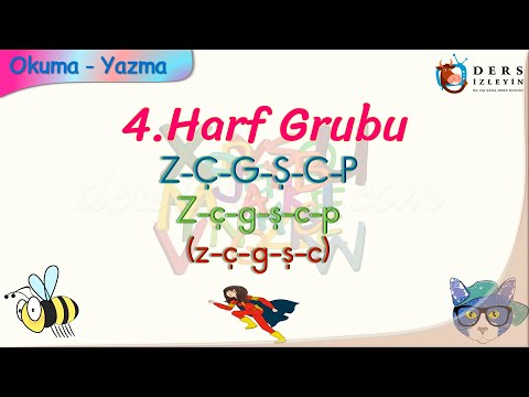 z - ç - g - ş - c SESLERİNİ BİRLEŞTİRELİM