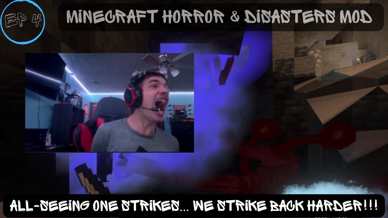 Minecraft Horror & Disasters Mod Ep 4: All-Seeing One Strikes First… We ...