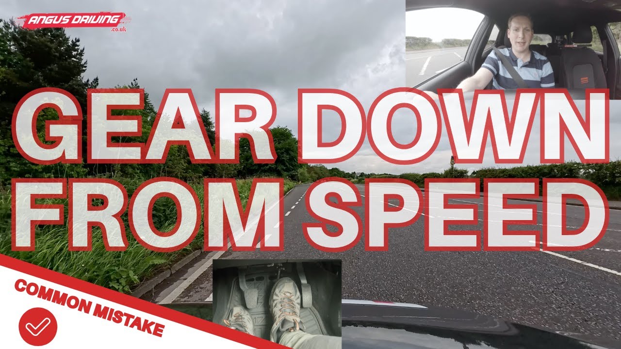 Gear Down From Speed When Turning From A Fast Road Into Another Road ...