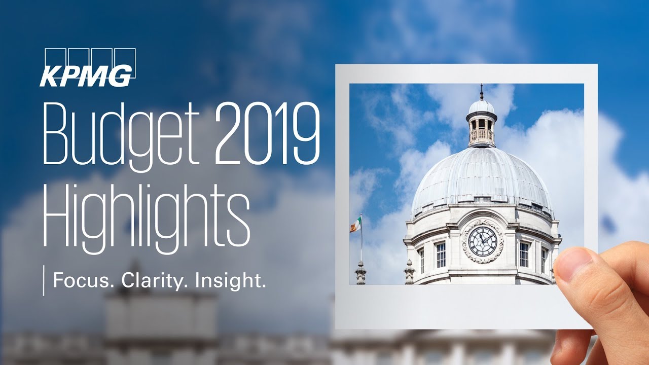 KPMG Budget 2019 Highlights - YouTube