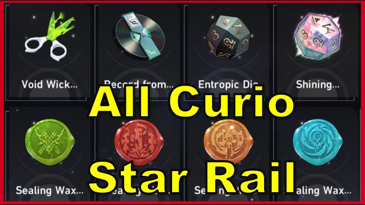 All Curios In Simulated Universe Honkai Star Rail - YouTube