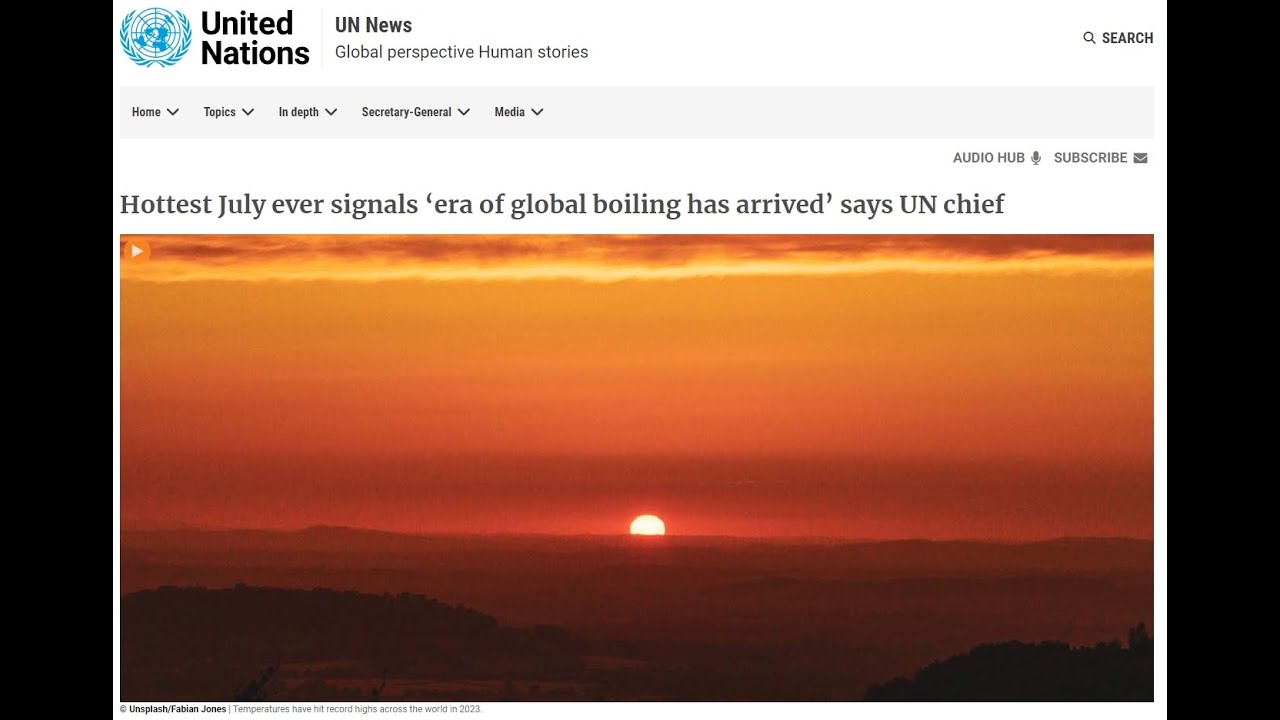 Global Boiling Day 125 - YouTube