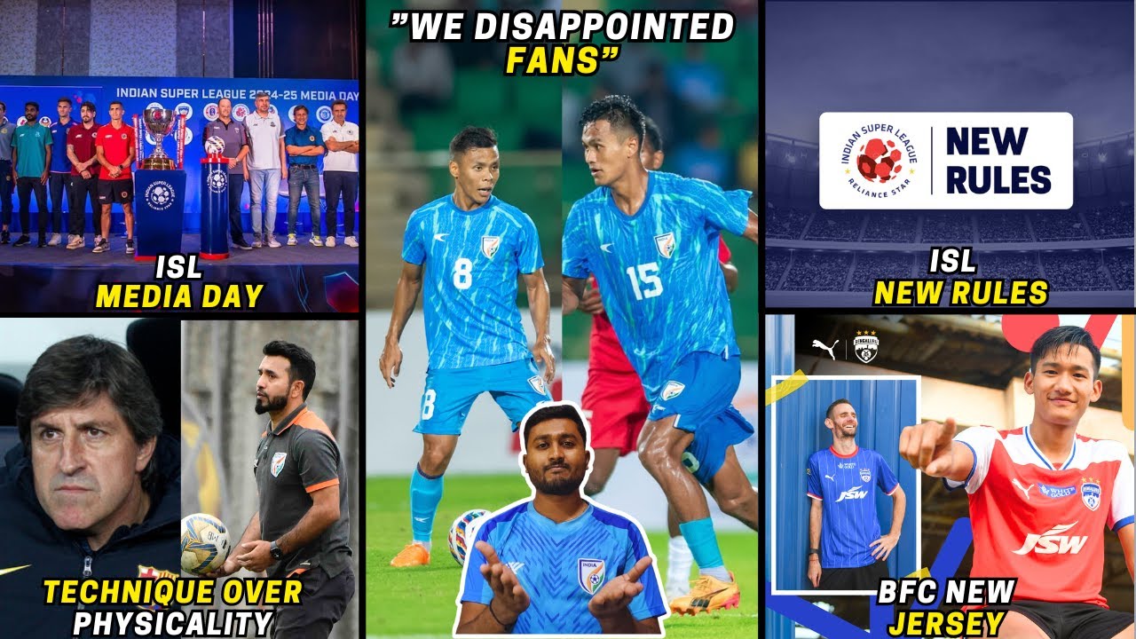 India players says sorry to Fans|ISL New Rules| ISL Media Day|BFC's new ...
