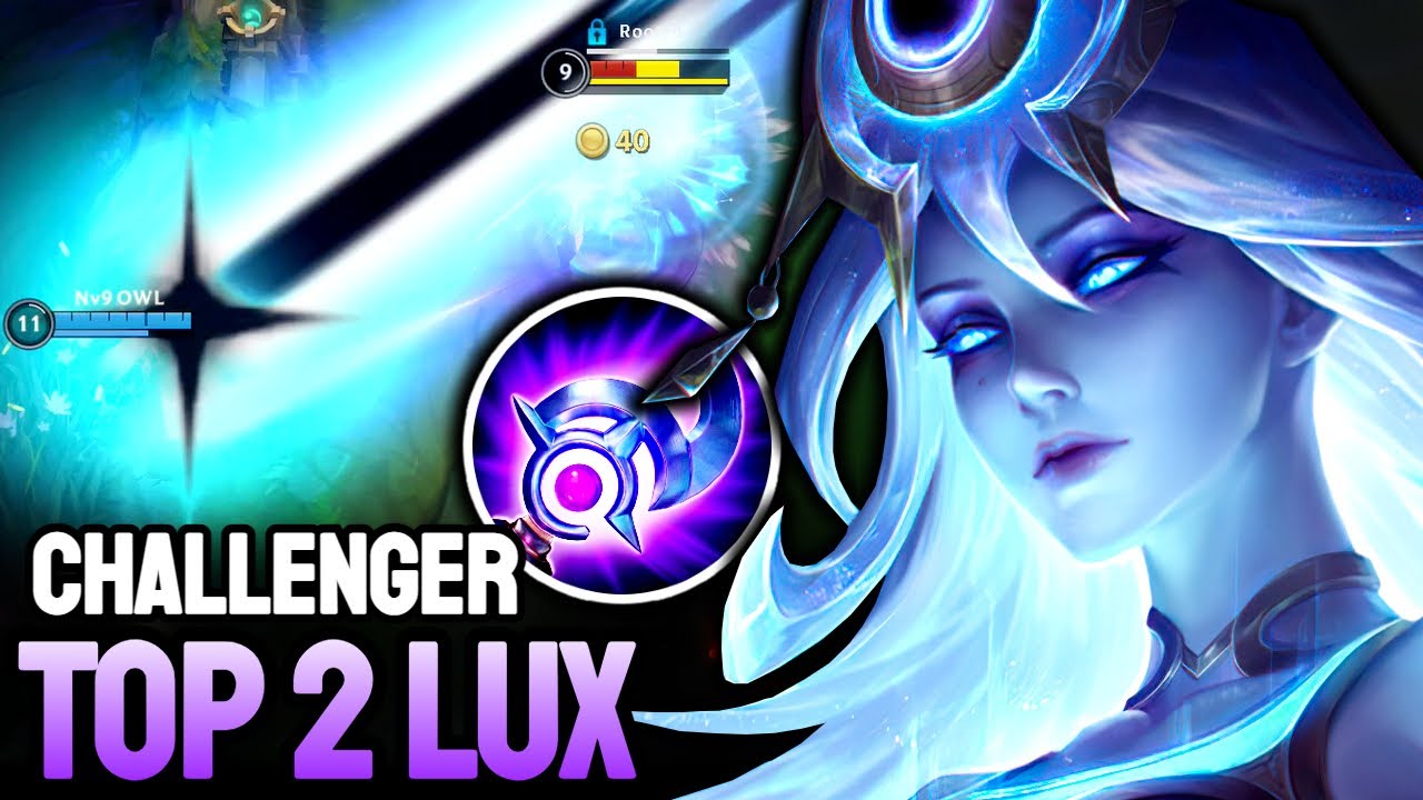 WILD RIFT LUX - TOP 2 LUX GAMEPLAY - CHALLENGER RANKED - YouTube