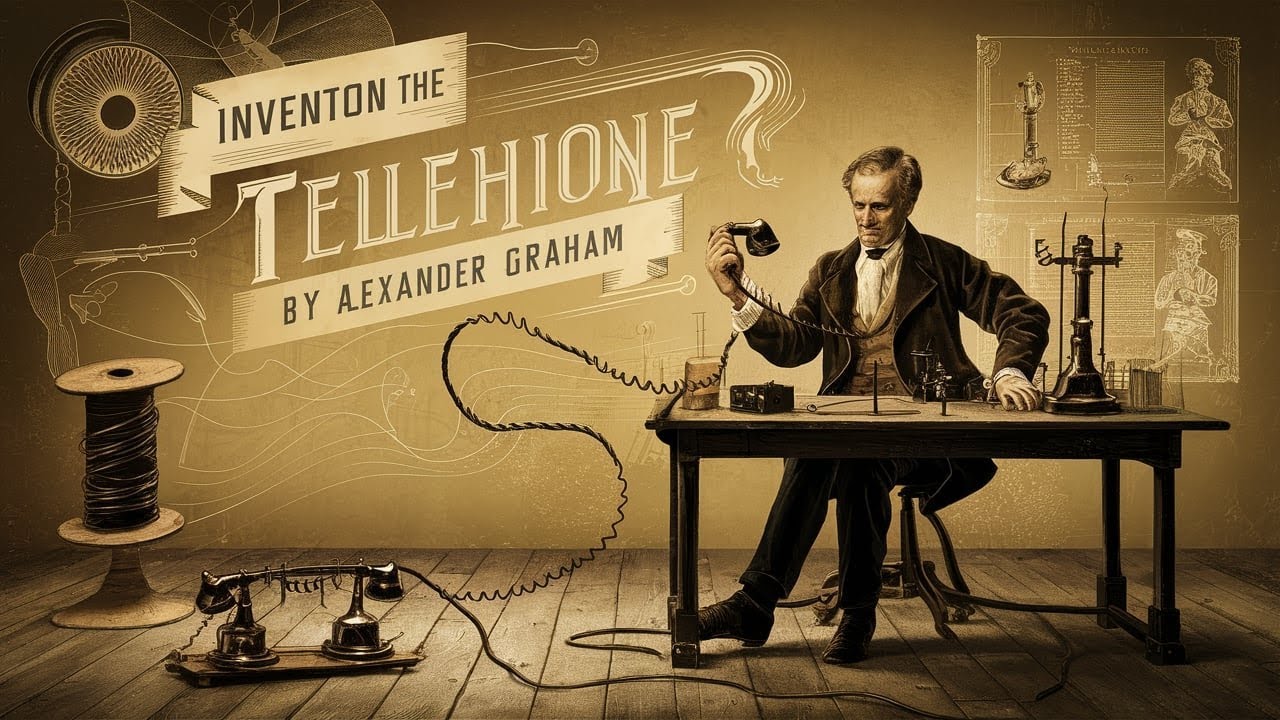 How Alexander Graham Bell Invented the Telephone! - YouTube