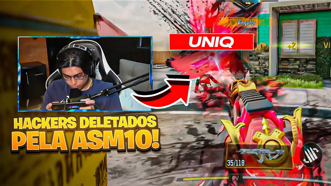 JAPA DELETOU OS HACKERS DA UNiQ DE ASM10! - YouTube
