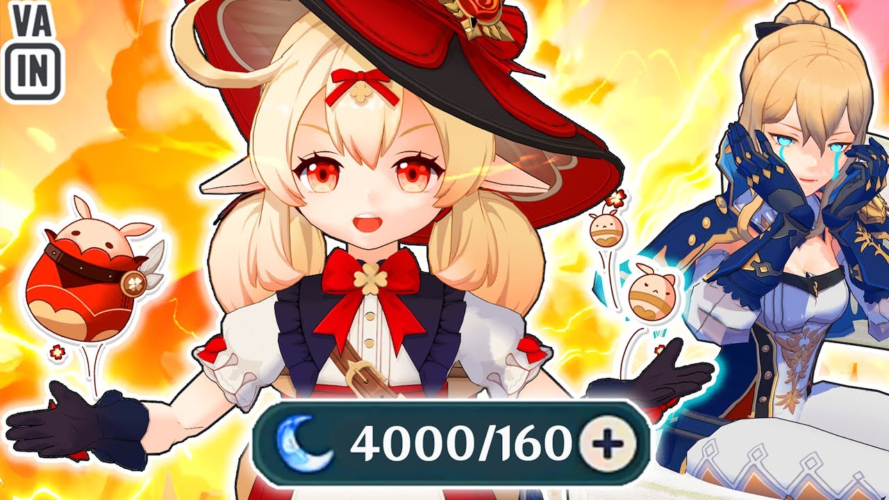 I Spent 4000 Resin on KLEE to Set EVERYTHING on FIRE | (Genshin Impact ...