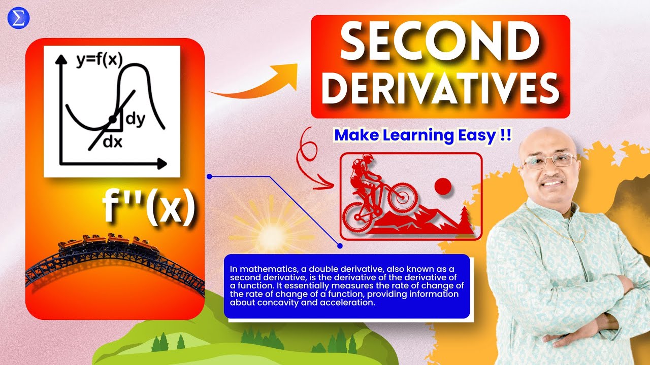 Second Derivative -easy way | Solve Double Derivative | Dr Nick #maths ...