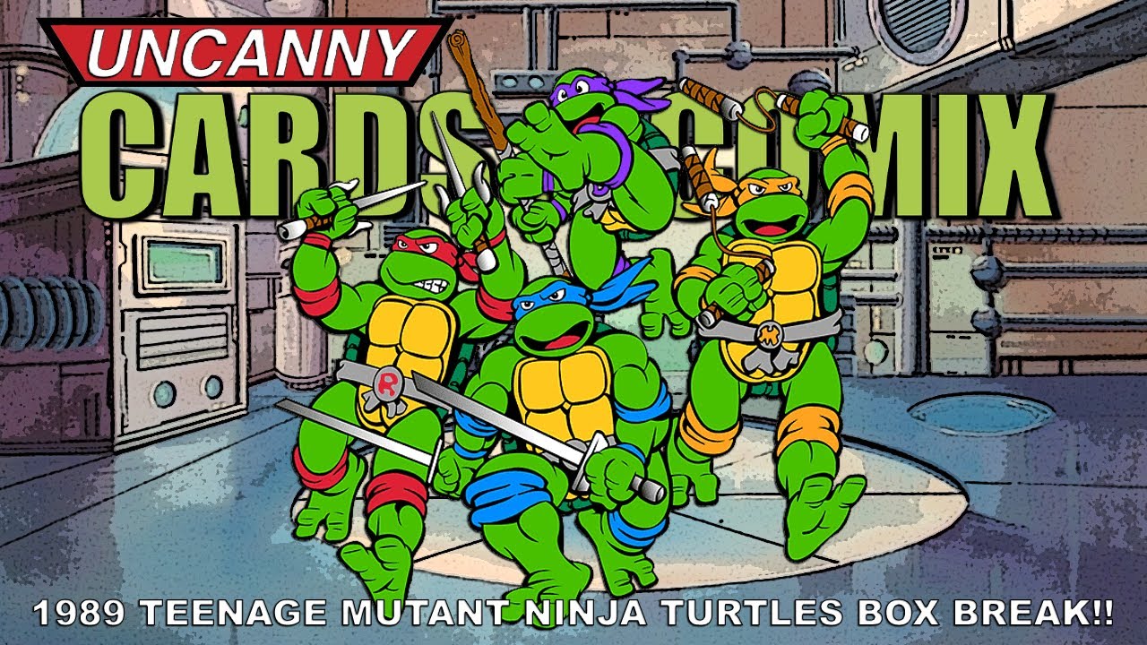 1989 TEENAGE MUTANT NINJA TURTLES BOX OPENING | UNCANNY CARDS & COMIX ...