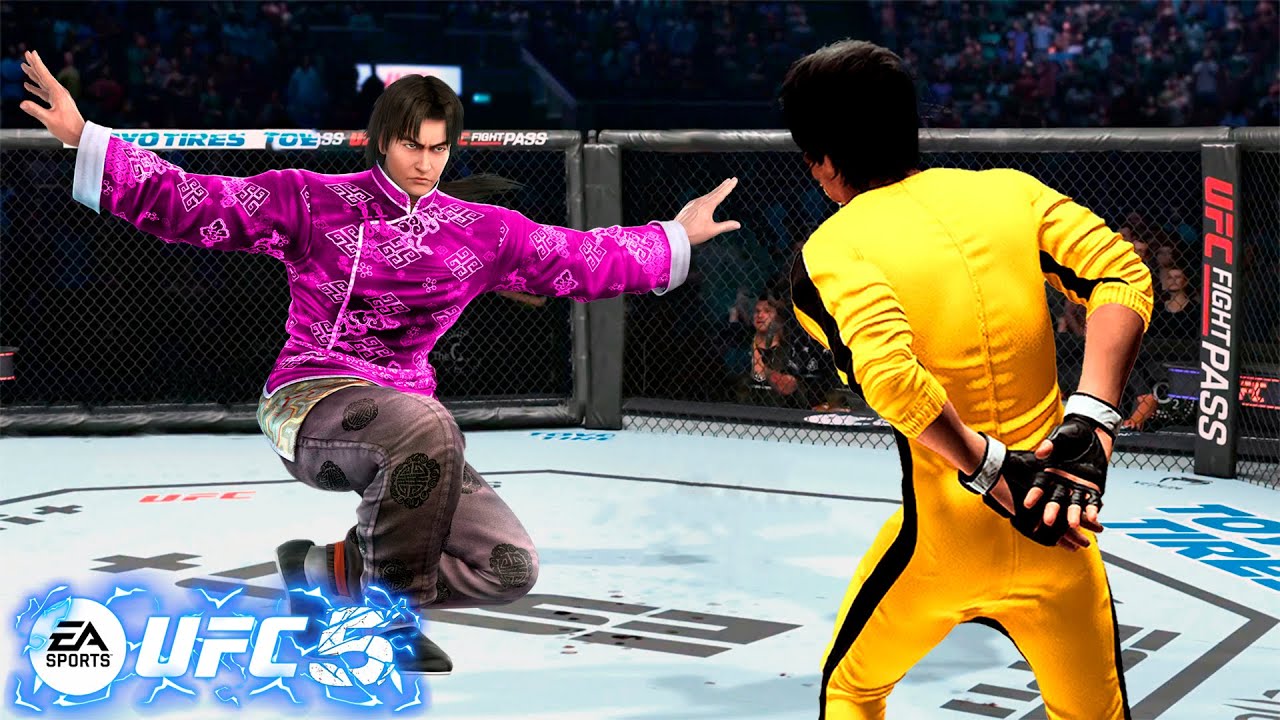 UFC4 Bruce Lee vs Wei Wulong EA Sports UFC 5 - YouTube