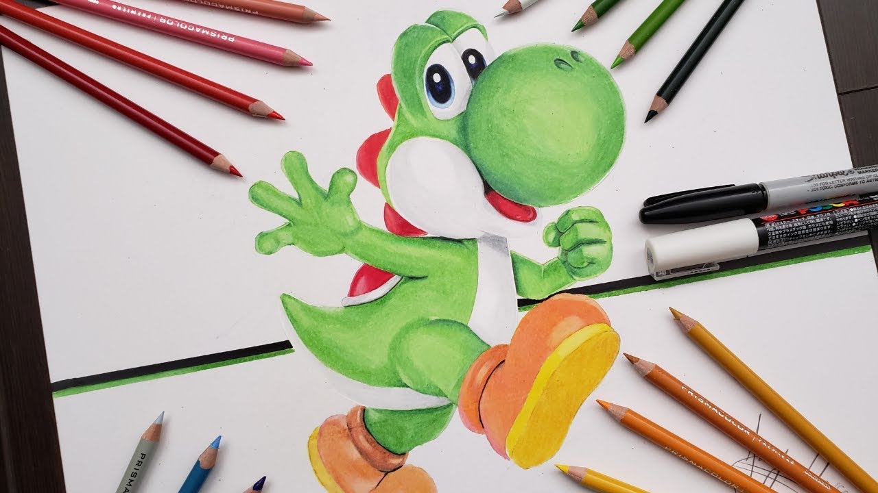 Yoshi Pencil Drawings