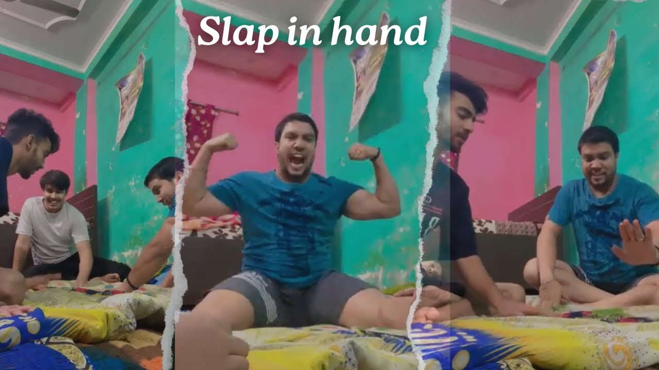 Hand 🤚🏻 Slaping game #umesharyavlogs @umesharyavlogs - YouTube