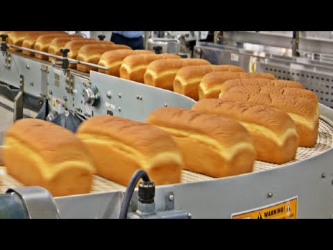 COMO se HACE el PAN de MOLDE industrial en las FÁBRICAS🍞| Como se FABRICA el PAN de MOLDE BIMBO