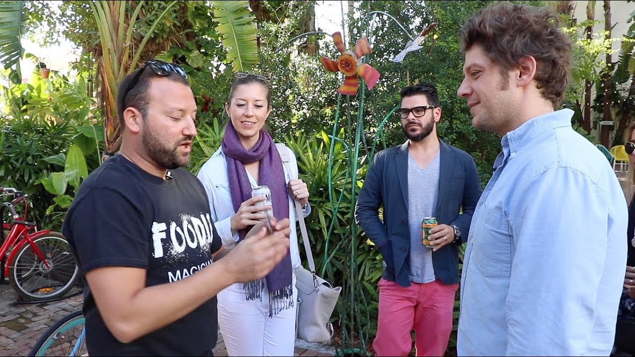 We Get Food Magished by the Foodie Magician - YouTube