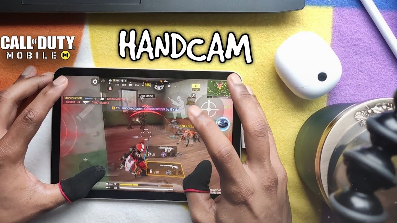 5 Finger HANDCAM: Improving ACCURACY, MOVEMENT and game sense. CODM ...