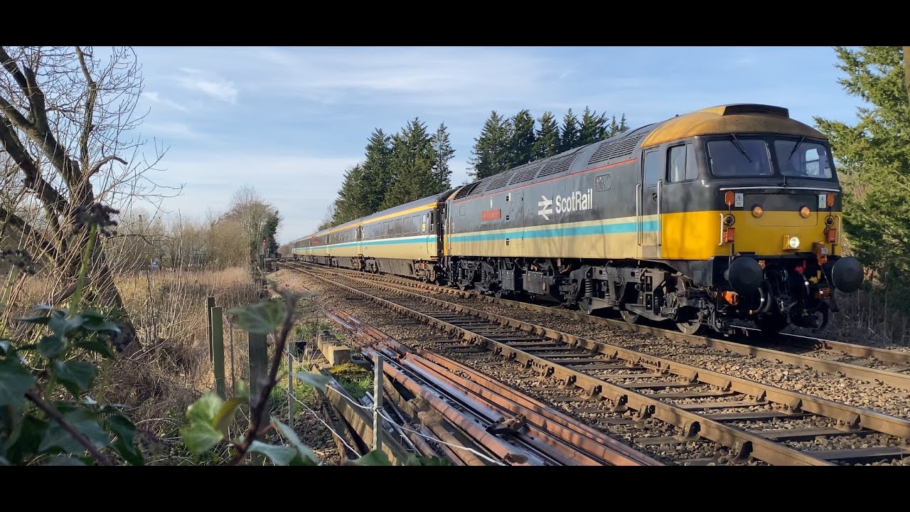 Class 47 47712 and DBSO 9707 take on 'The East Anglian Push-Pull ...