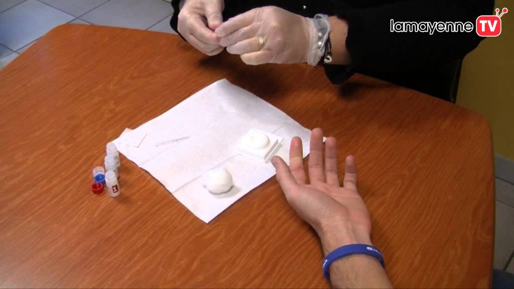 Le TROD, le test rapide de dépistage du SIDA - YouTube