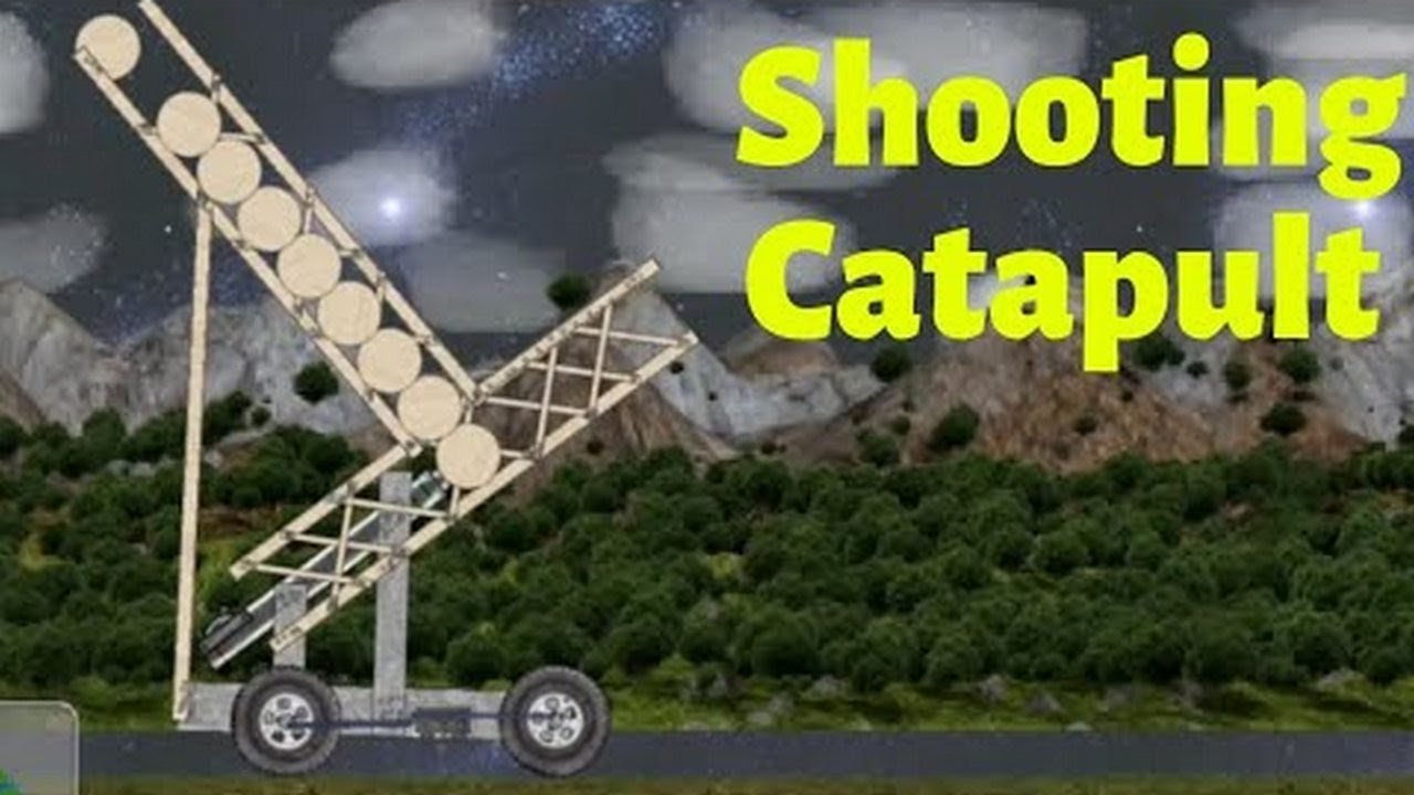 Super Contraption | Building a Catapult ☄️☄️☄️ - YouTube